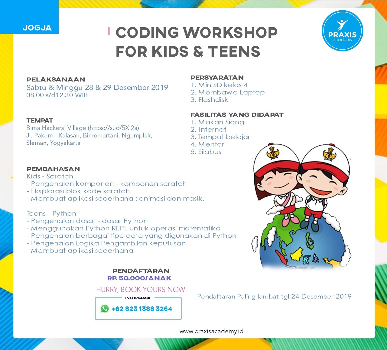 Coding Workshop For Kids & Teens | CAKRUK