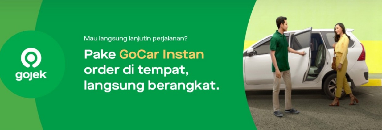 Pesan GoCar Langsung Berangkat dari Bandara Soekarno-Hatta | CAKRUK Pesan GoCar Langsung Berangkat dari Bandara Soekarno-Hatta | CAKRUK